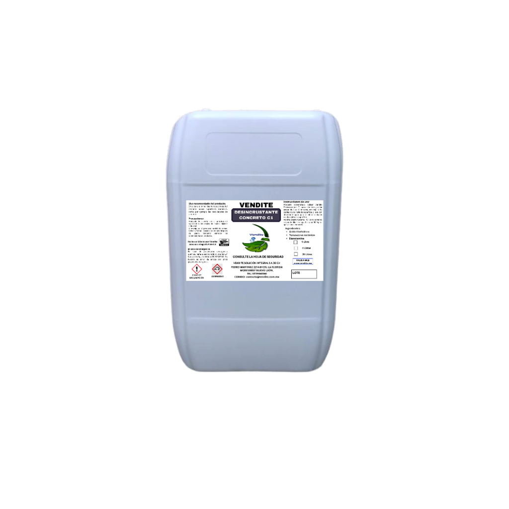 Desincrustante concreto – Vendite MX